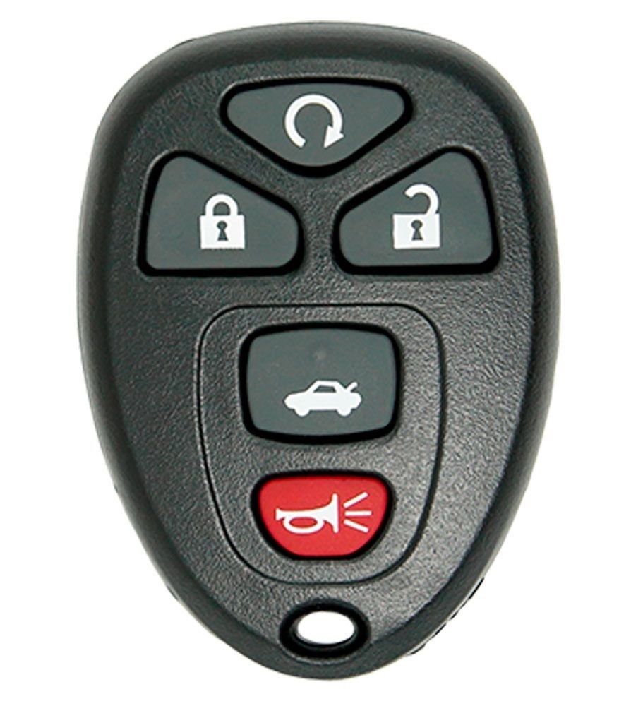 2008 Pontiac Grand Prix Remote Keyless Entry Engine Start key fob ...