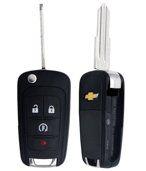 2015 Chevrolet Spark EV remote flip key 94543198 A2GM3BFUS04 ...