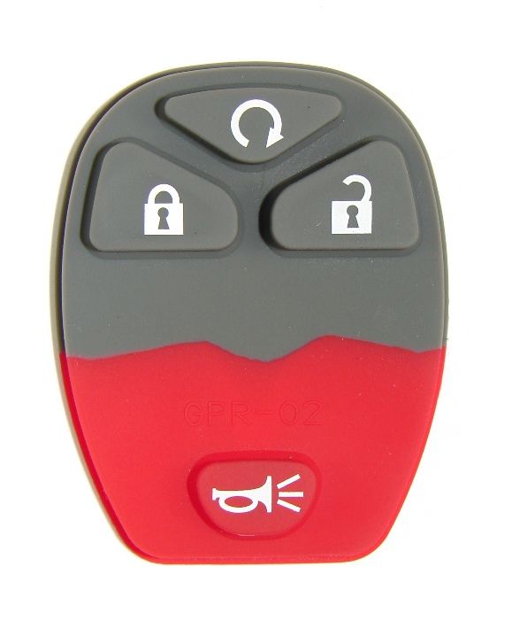 4 button Chevrolet GMC Cadillac SUV and truck replacement pad buttons ...