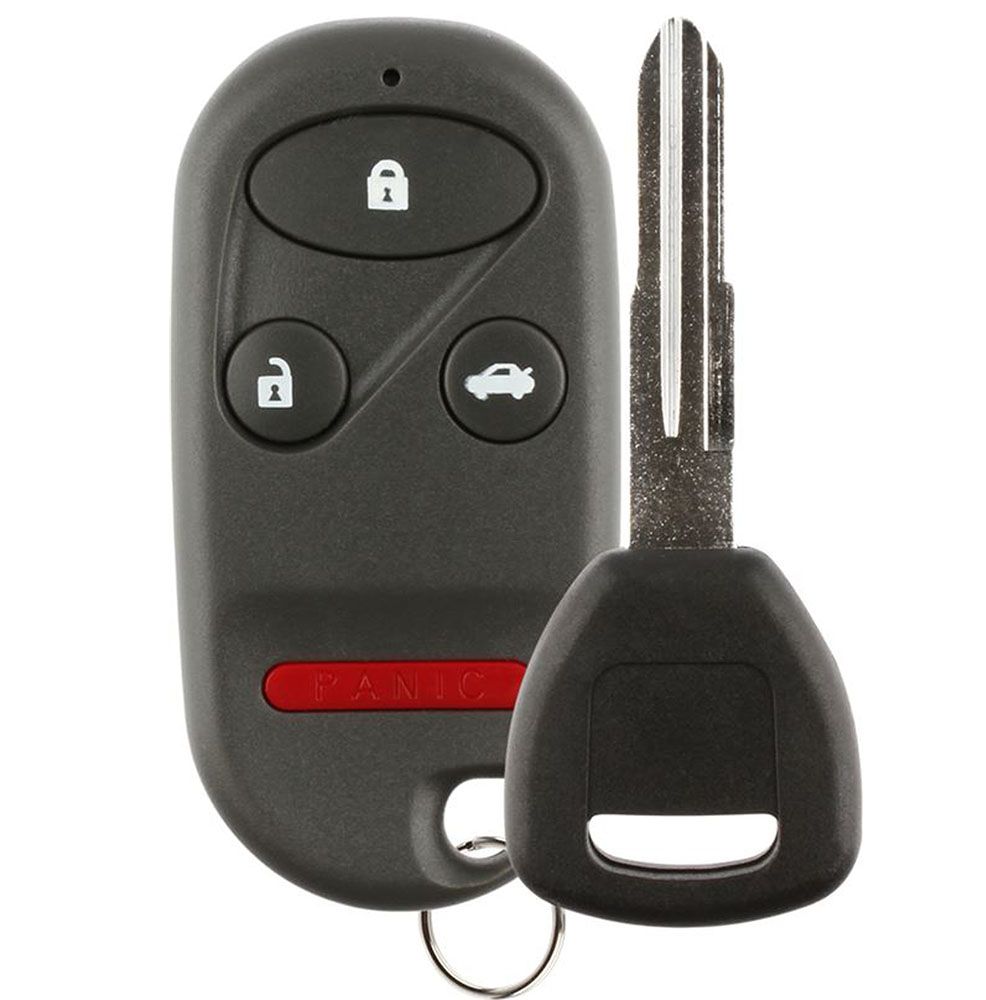 Aftermarket Set - Remote for Honda Acura 72147-S84-A03 + HD106 Key ...