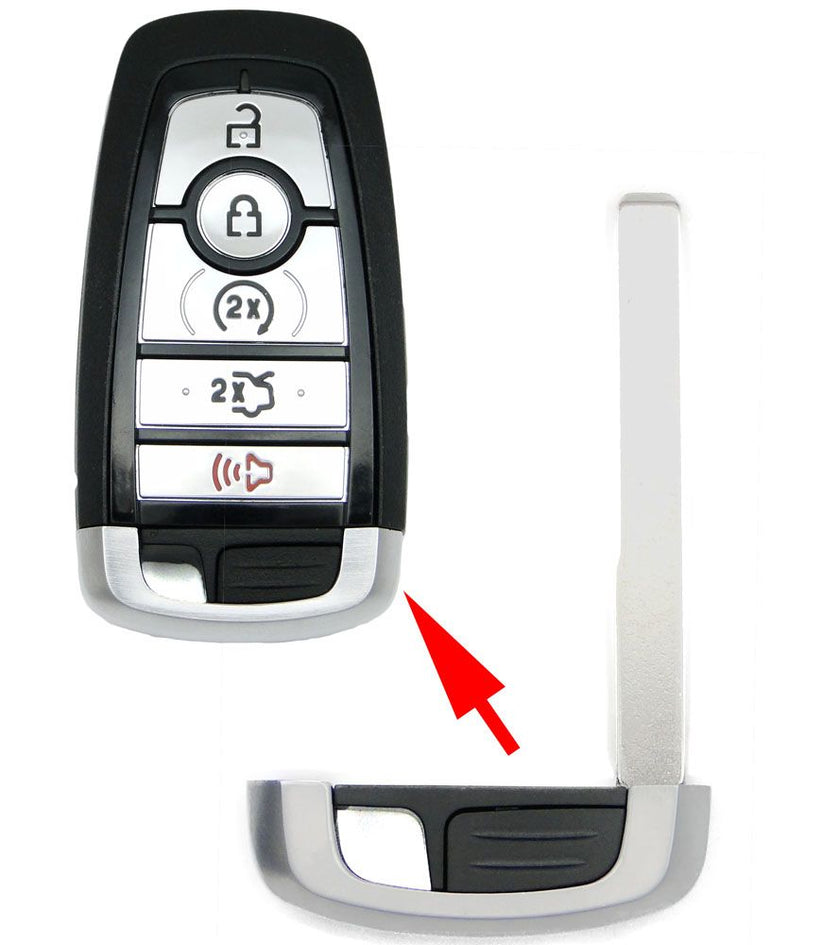 Ford smart remote emergency key blade same as 164-R8168 164R8168 and ...