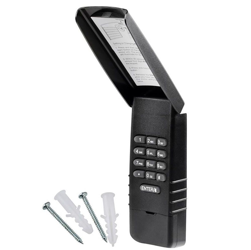 Garage Door Opener Keypad for Liftmaster 877LM Matte Black Shell ...