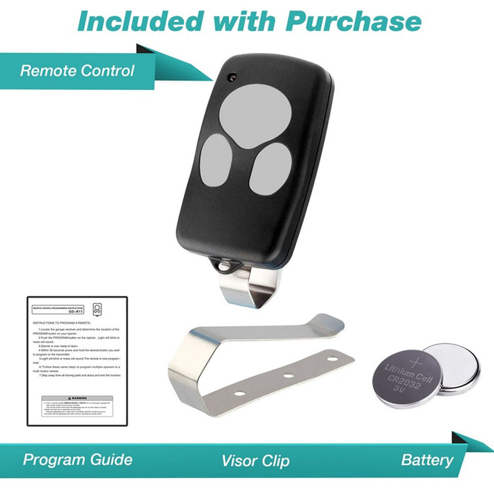 Garage Door Opener Remote for Wayne Dalton 372310 3973C 300643 ...