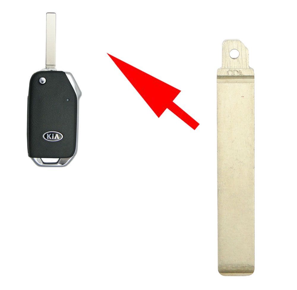 Original Kia K5 Flip Remote Key Blade 81996-L2000 – CarandTruckRemotes