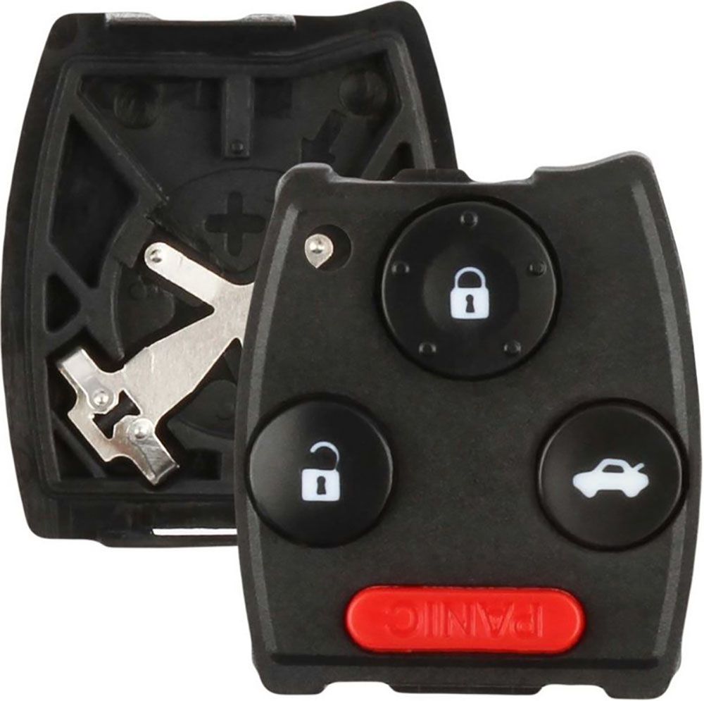Replacement HONDA 4 button No Slot Gut Case by Car & Truck Remotes ...