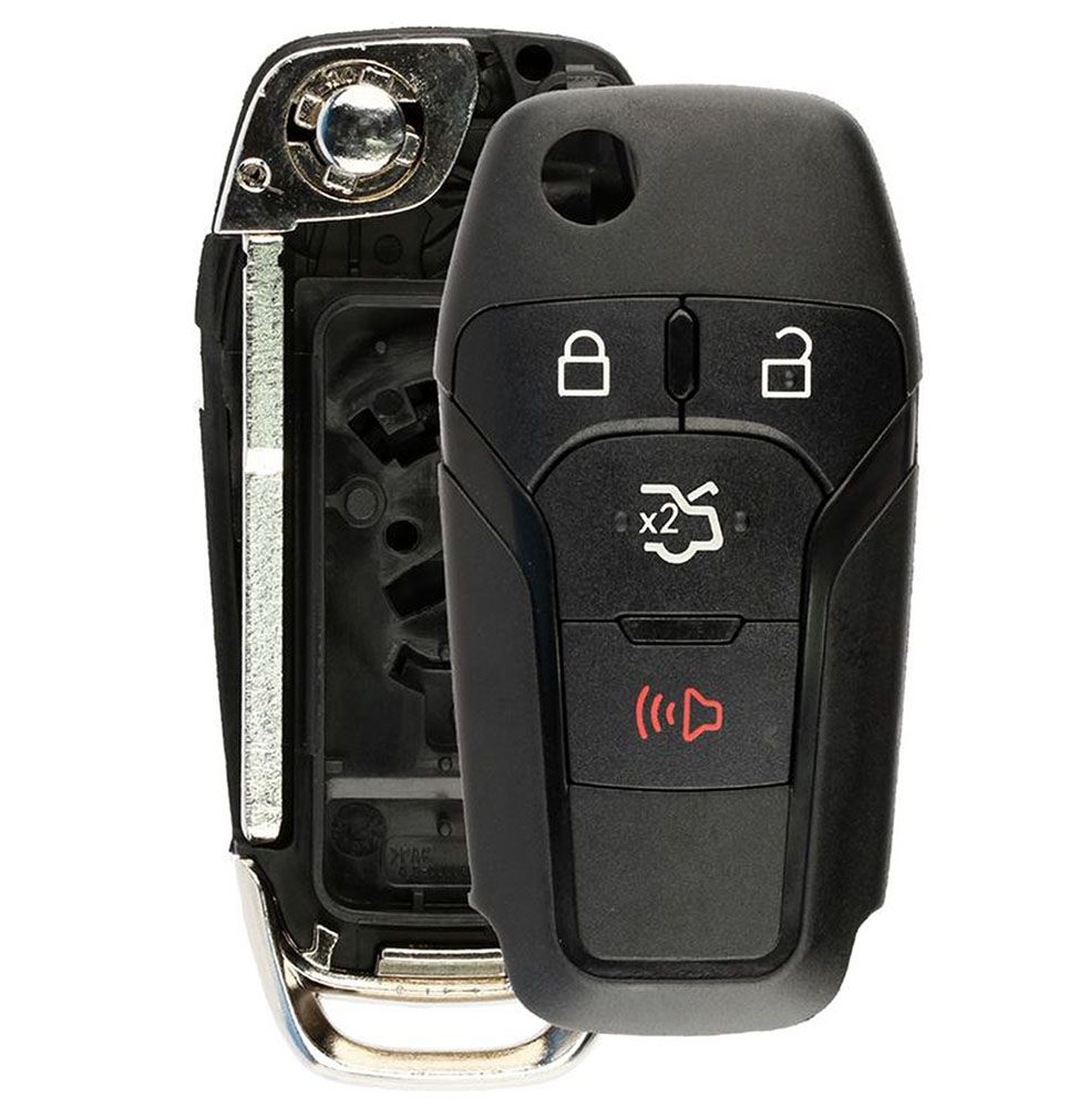REPLACEMENT REMOTE SHELL FOR FORD FUSION FLIP REMOTE N5F-A08TAA 164 ...