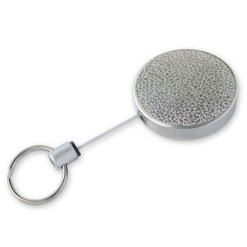 Standard-Size Heavy-Duty Key Reel 48-Inch Cord Silver by Lucky Line ...