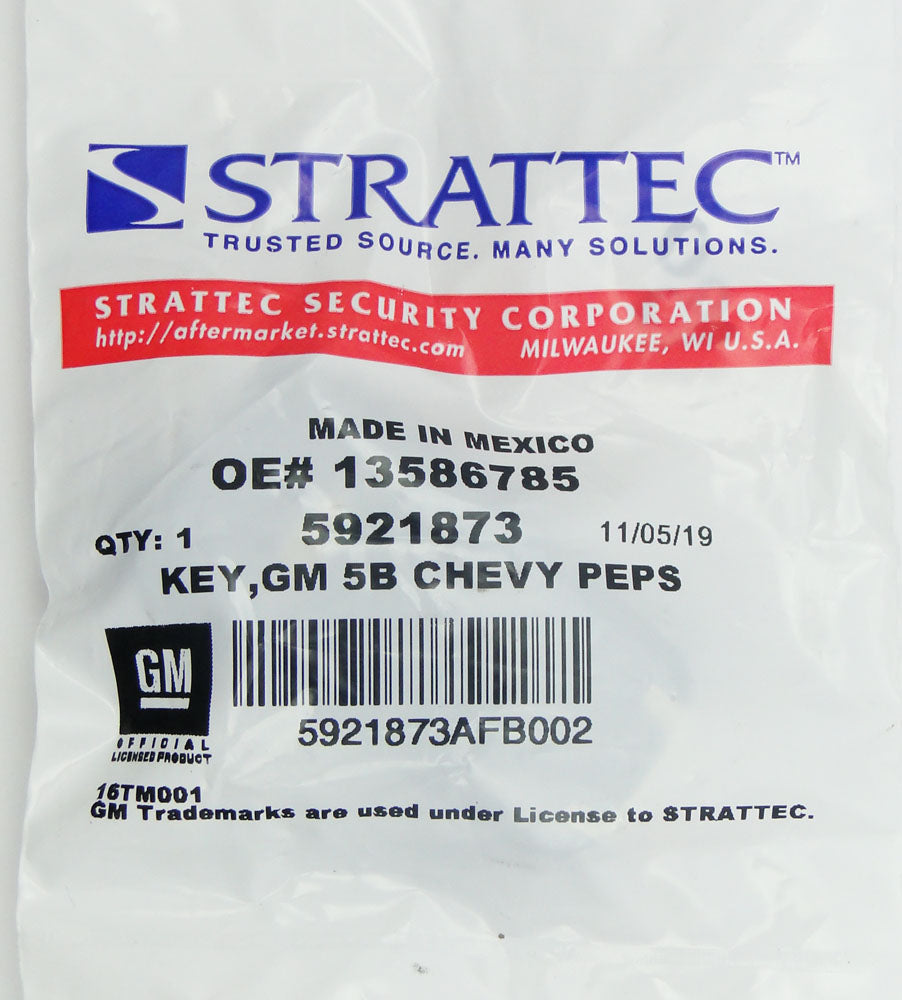 5921873 Strattec Chevrolet Keyless Entry PROX Remote w/ Engine Start ...