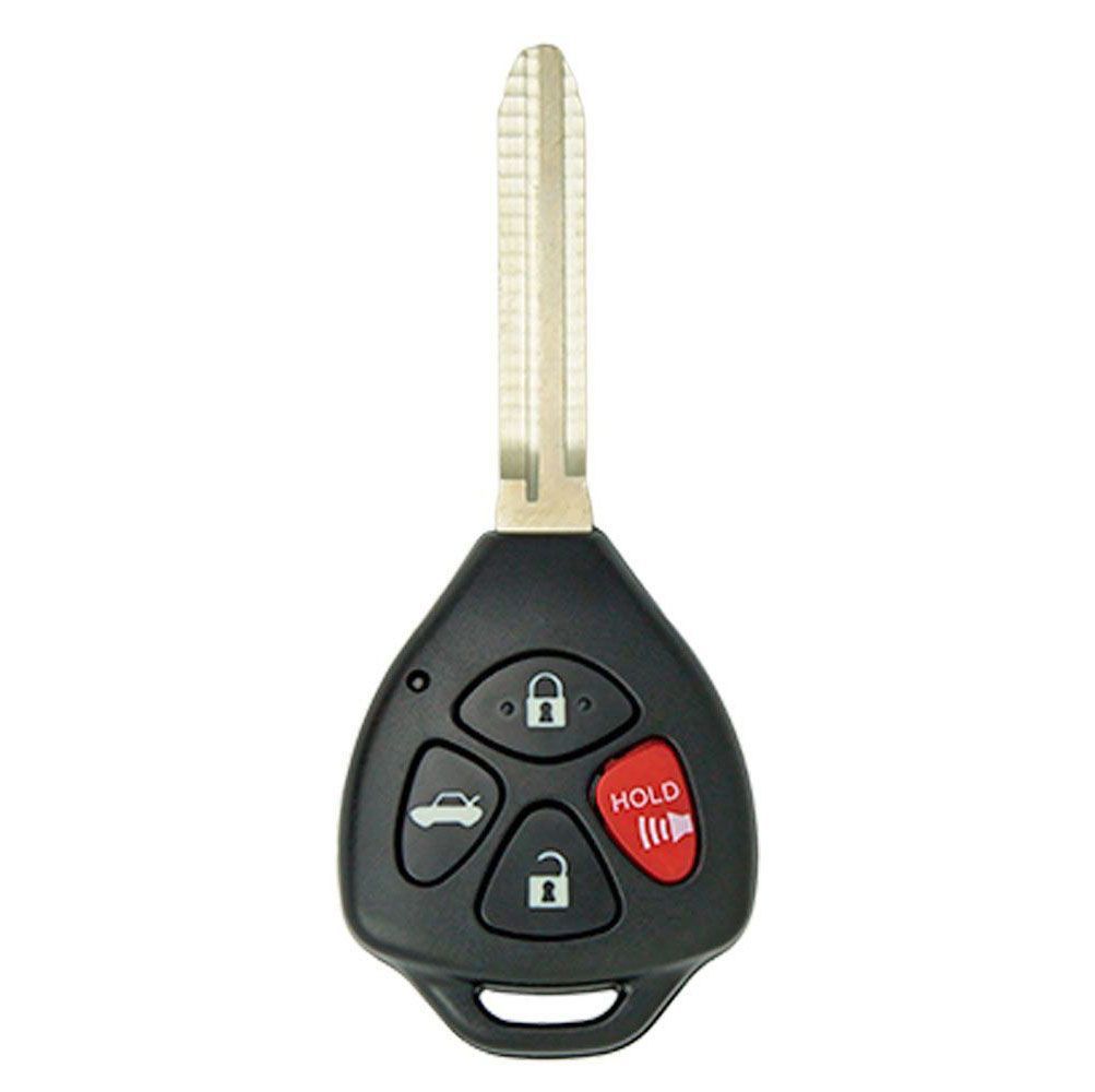 Toyota 4 Button Remote Head Key - Aftermarket 89070-02620 GQ4-29T ...